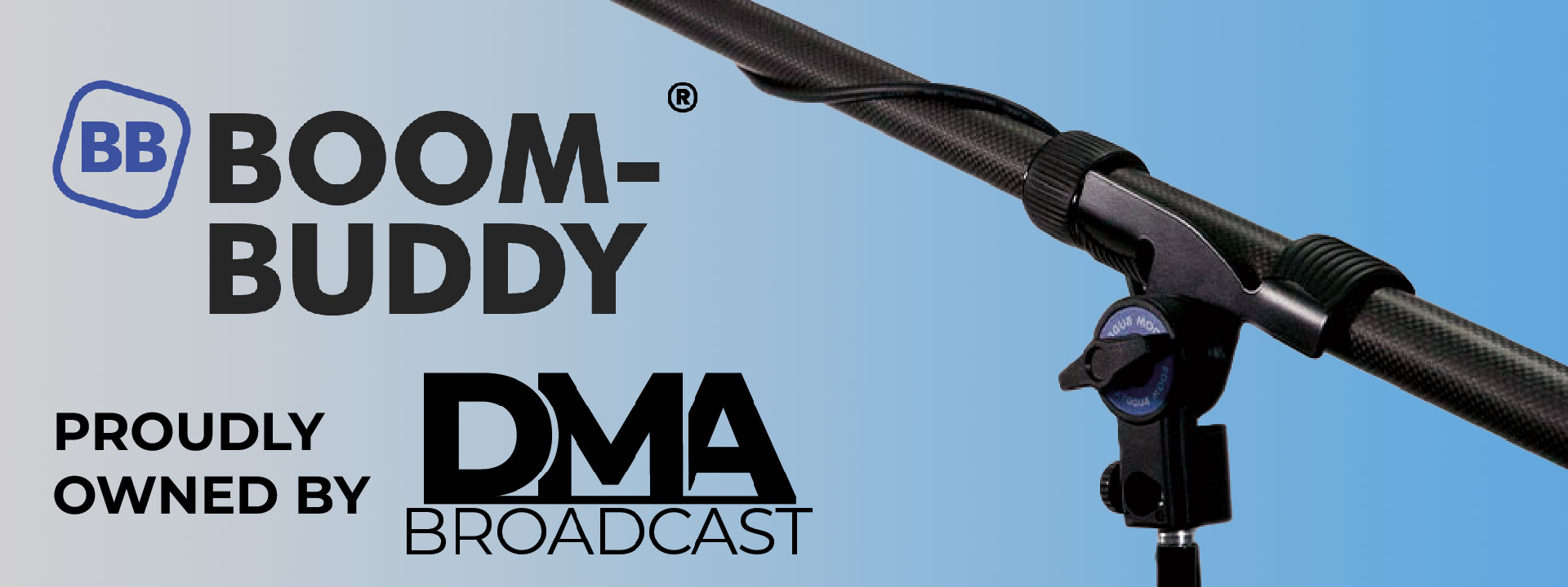 Now owned by DMA Broadcast boom-buddy.com